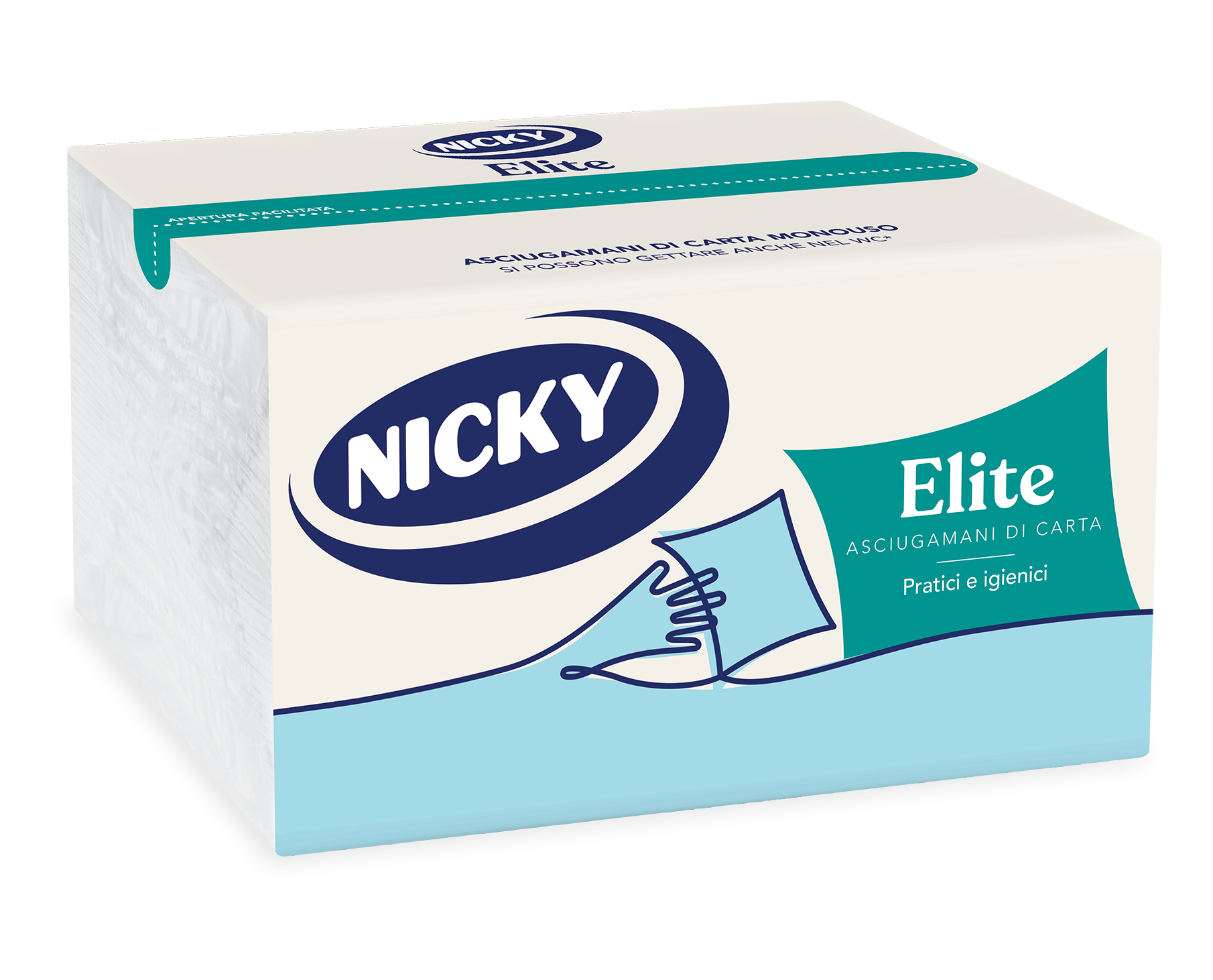 Nicky Elite, Asciugamani di carta, 1 Confezione – SofidelShop